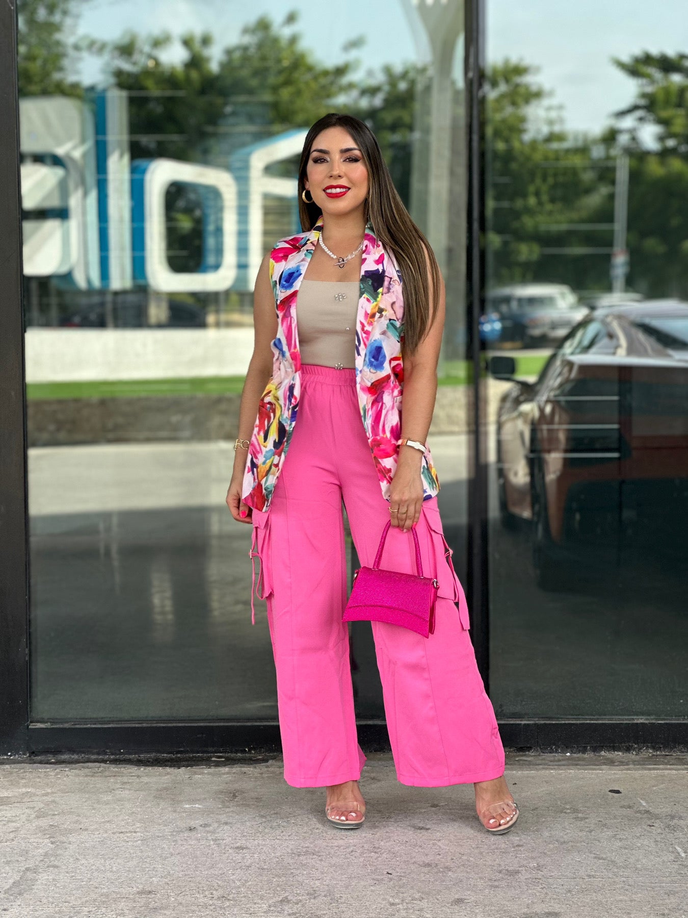 Pink Cargo Pants – Garage Boutique